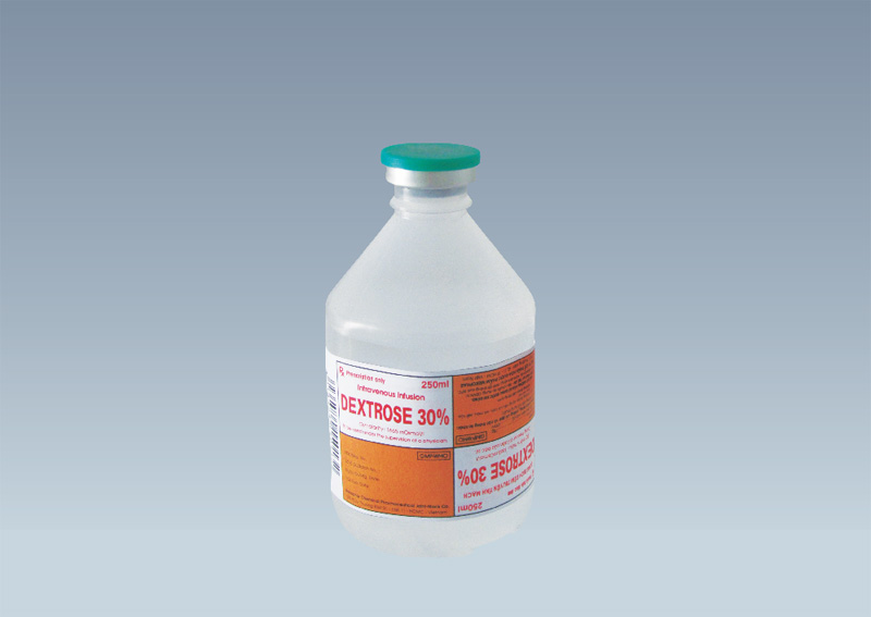 Dextrose 30% 250ml - Mekophar