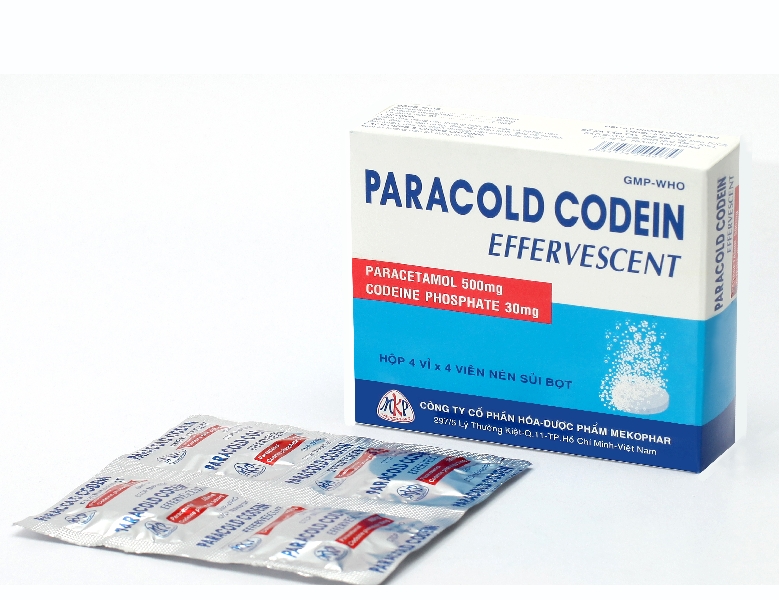 Paracold Codein Effervescent - Mekophar